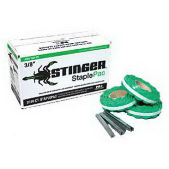 White Cap | Stinger STAPLEPAC 3/8" Staples for CH38-2 and CH38A Cap ...