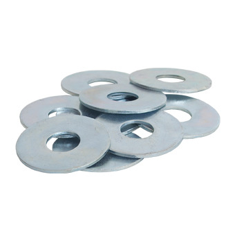 White Cap | 5/8" Zinc Plated Cut Washer