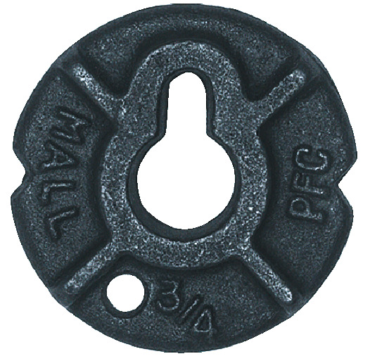 White Cap | 1/2" Plain Malleable Iron Washer