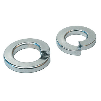 White Cap | 3/8 Split Lock Washer Z/P