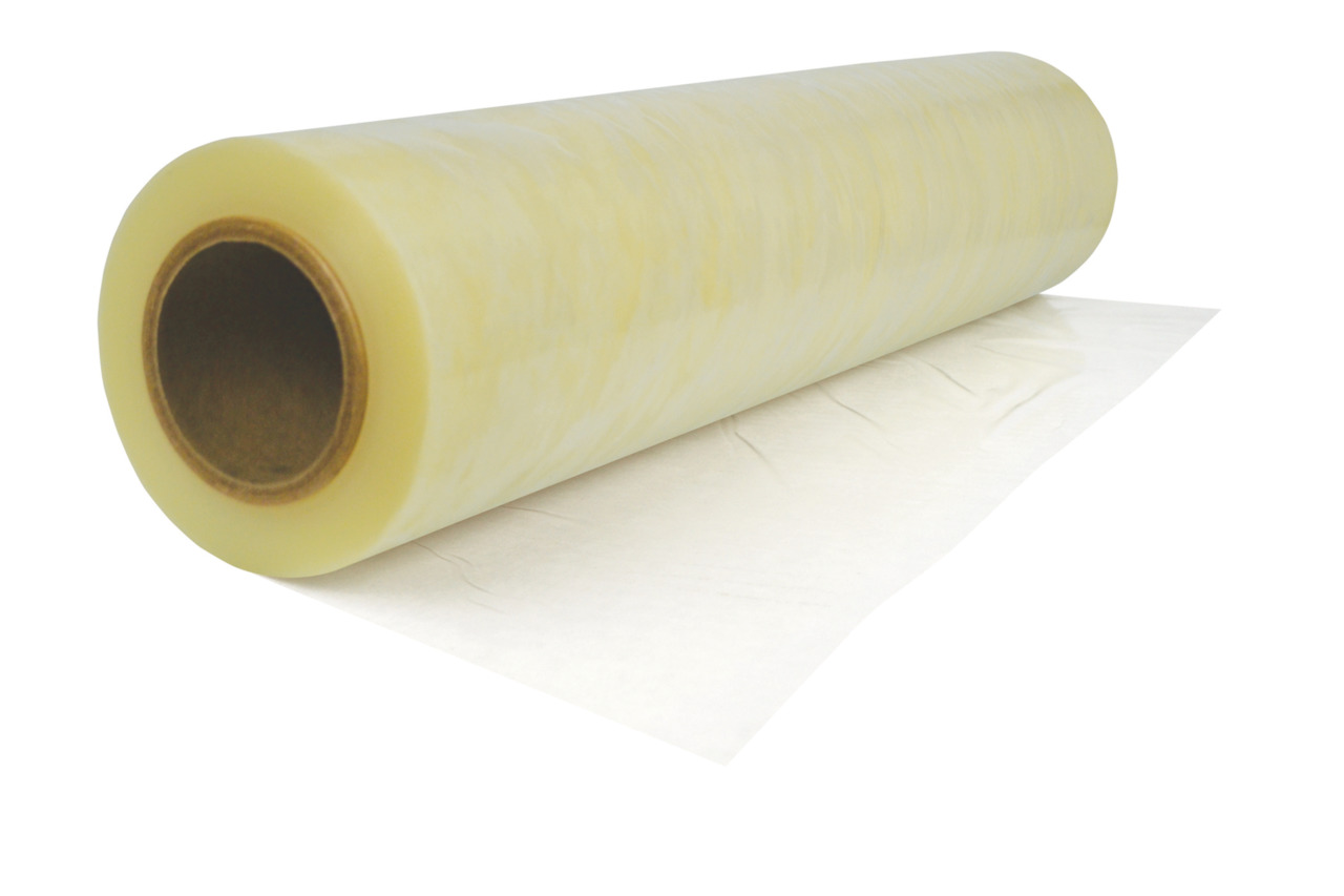 White Cap | Surface Shields 24" x 500' x 3 mil Carpet Shield Clear Self ...