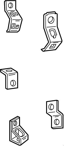 White Cap | CADDY Pin Driven Angle Bracket