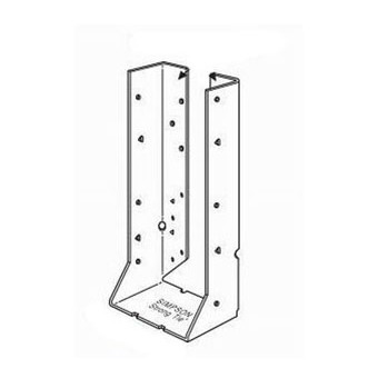 White Cap | Simpson Strong-Tie HUC Series 2-1/2 x 3-1/8 x 5-3/8" 14 ga ...