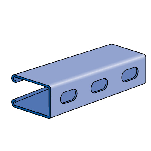 White Cap | Unistrut P5500T Series 20' x 1-5/8 x 2-7/16" 12 ga Pre ...