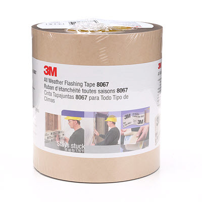 White Cap | 3M 6 in. x 75 ft. Tan All Weather Flashing Tape 8067