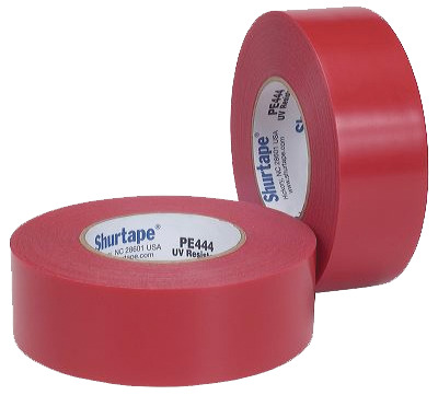 White Cap | Shurtape 2" X 60 YD Red Poly Removable Tape