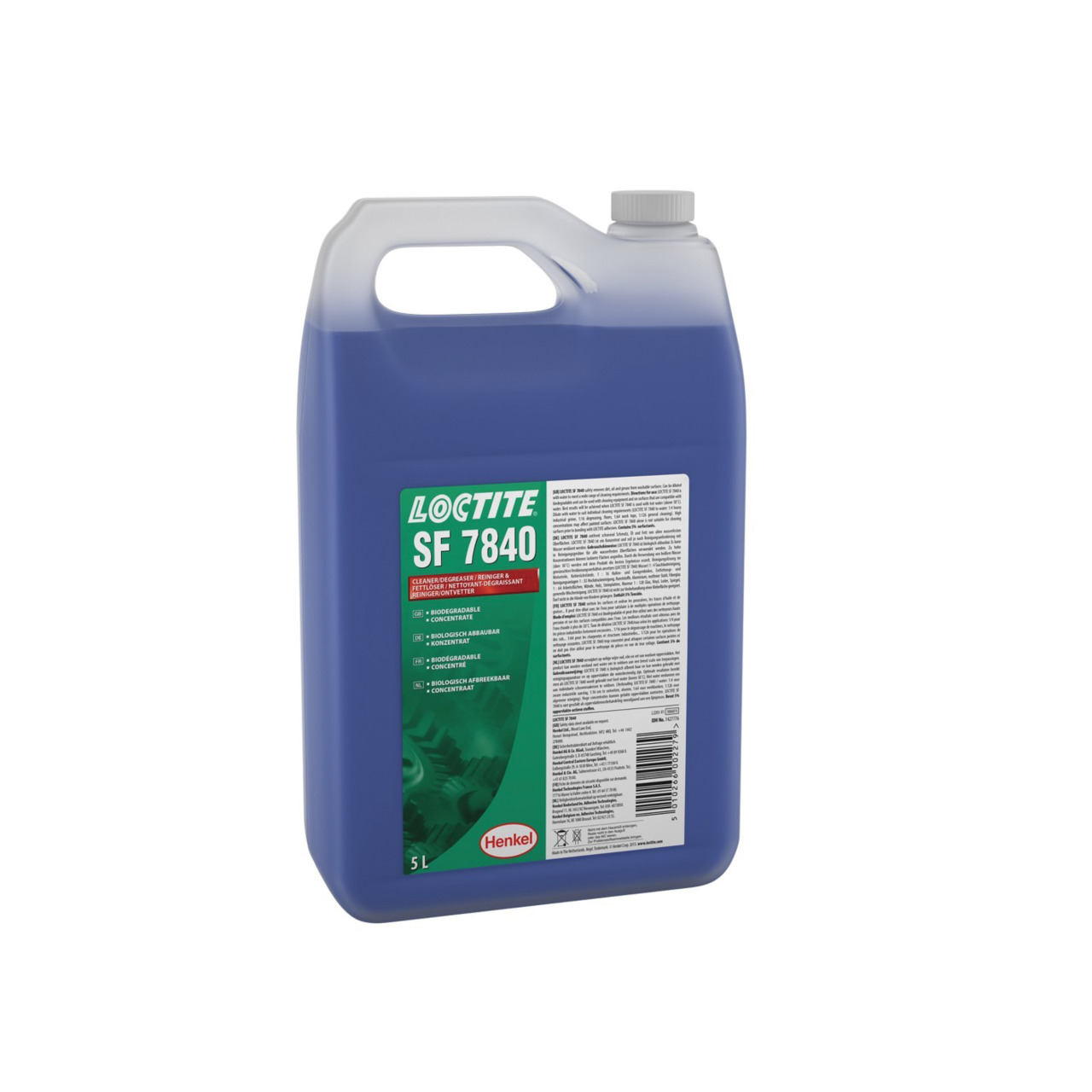 White Cap | 1 Gallon Natural Blue Loctite