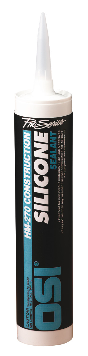 White Cap | Henkel OSI HM270 10 oz. Cartridge Construction Silicone Sealant