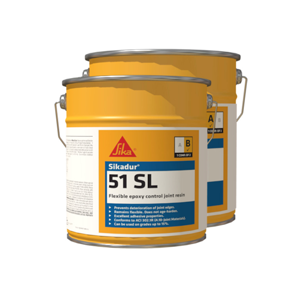 White Cap | 4Gal Kit Sikadur 51 Sl Flexable Epoxy Joint Filler Sika