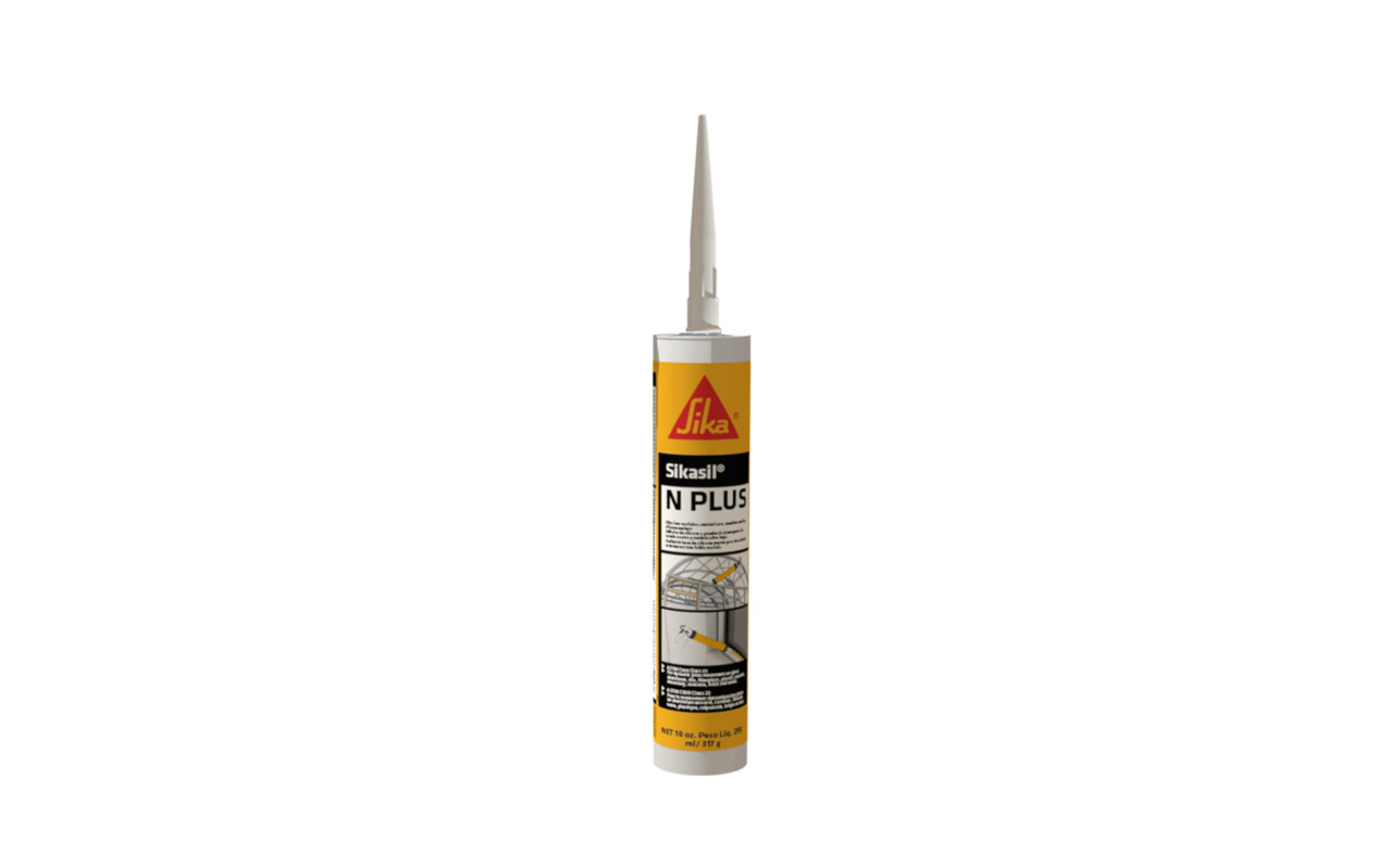 White Cap | 10 oz. Tube Sikasil-N Plus Aluminum Silicone Sika