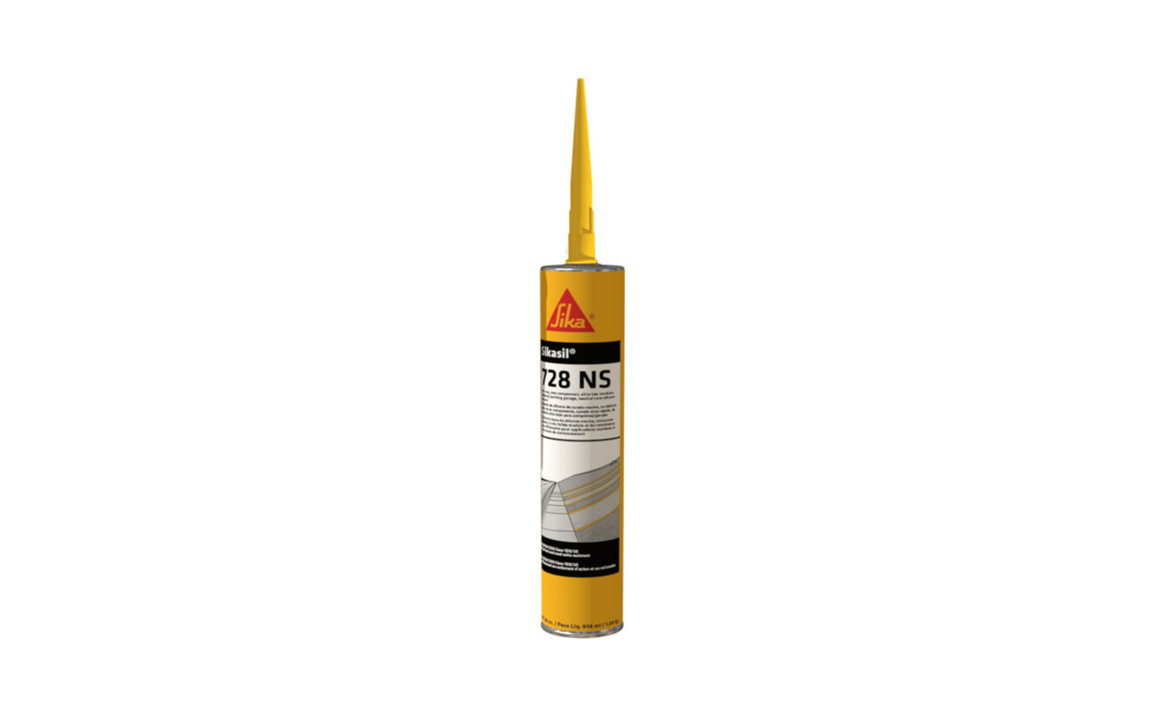 White Cap | Sika 29 oz. Sikasil-728 NS Limestone Silicone Sealant