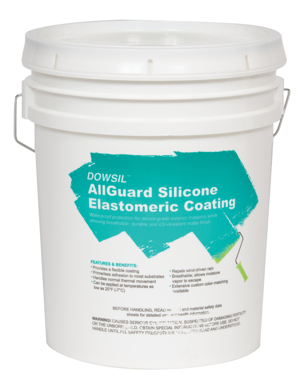 White Cap | Dow DOWSIL ALLGUARD 5 Gal. 28 day Silicone Elastomeric Coating