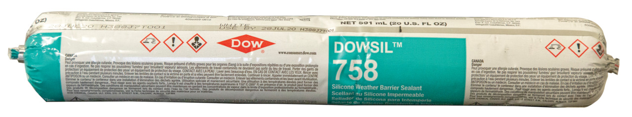 White Cap | Dow DOWSIL 758 20 oz. 21 day White Silicone Weather Barrier ...