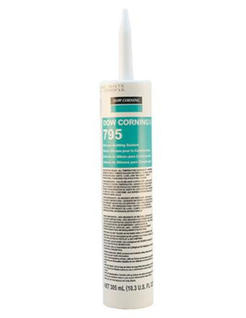 White Cap | Dow 20oz Sausage Bronze Dowsil 795 Silicone Sealant