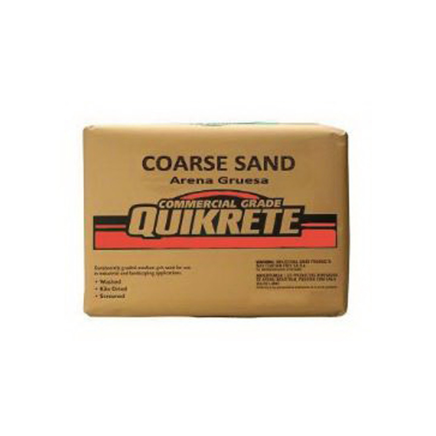 White Cap | Quikrete Sand Express 100 lb. Paper Bag Coarse Blasting Sand