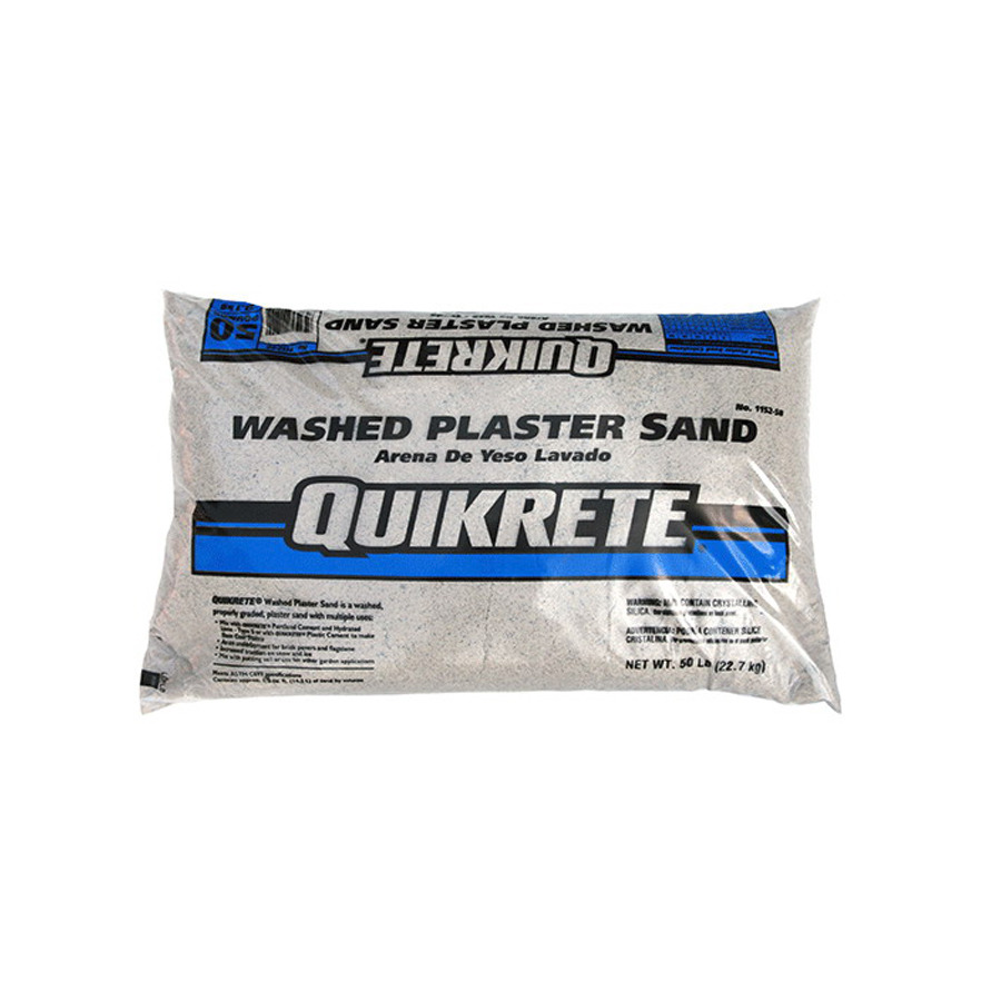 White Cap | Quikrete 50 lb. Washed Plaster Sand