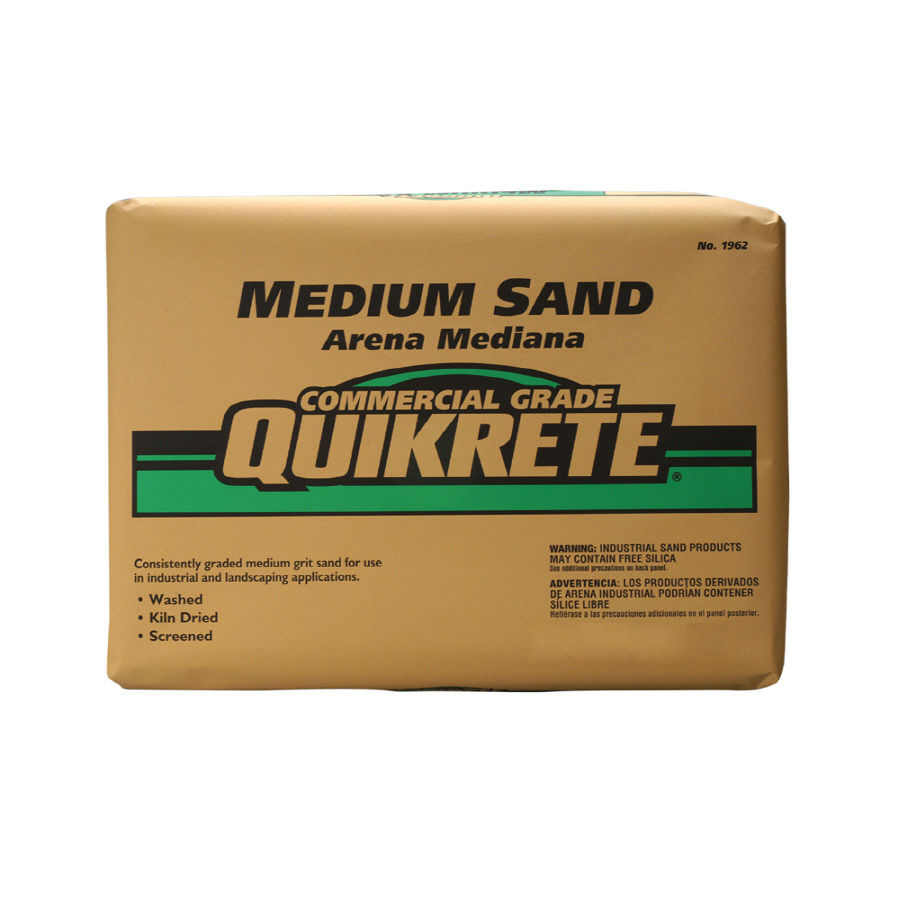 White Cap | Quikrete 100 lb. Medium Grade Commercial Grade Sand