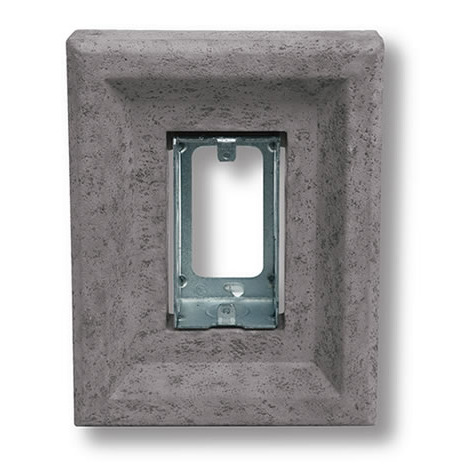 White Cap | Westlake Royal Stone Cultured Stone Receptacle Stone ...