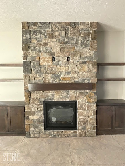 White Cap | Edwards Stone Buck's Creek Ashlar Thin Flat