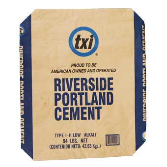 White Cap | Plastic Riverside 94 Lb/Bag Cement