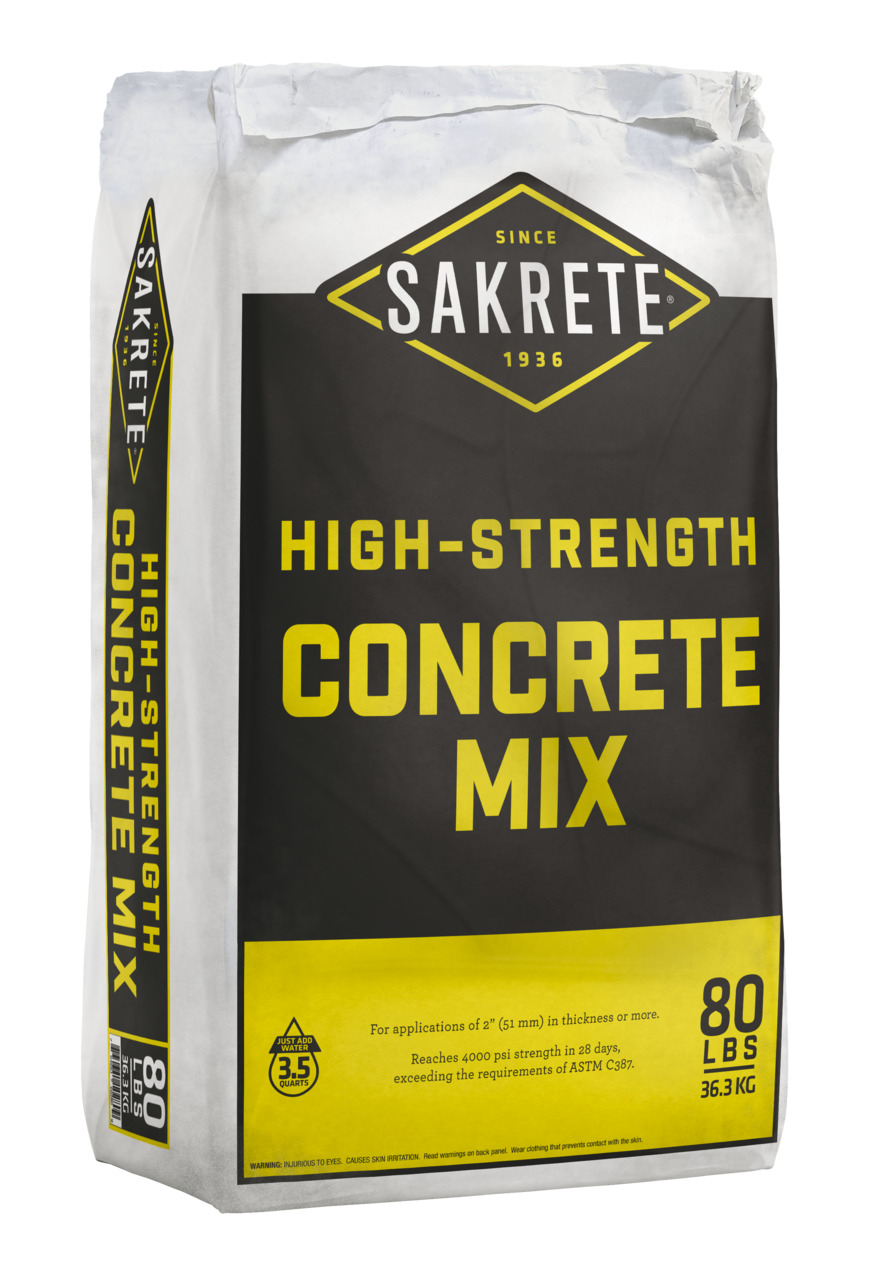 Sakrete 50-lb Fast Setting Concrete Mix In The Concrete,, 08/16/2023