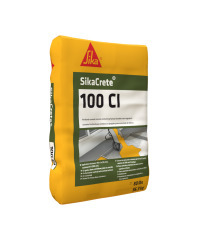White Cap | Sika Sikacrete-100 CI 80 lb. Bag Gray Concrete Mix
