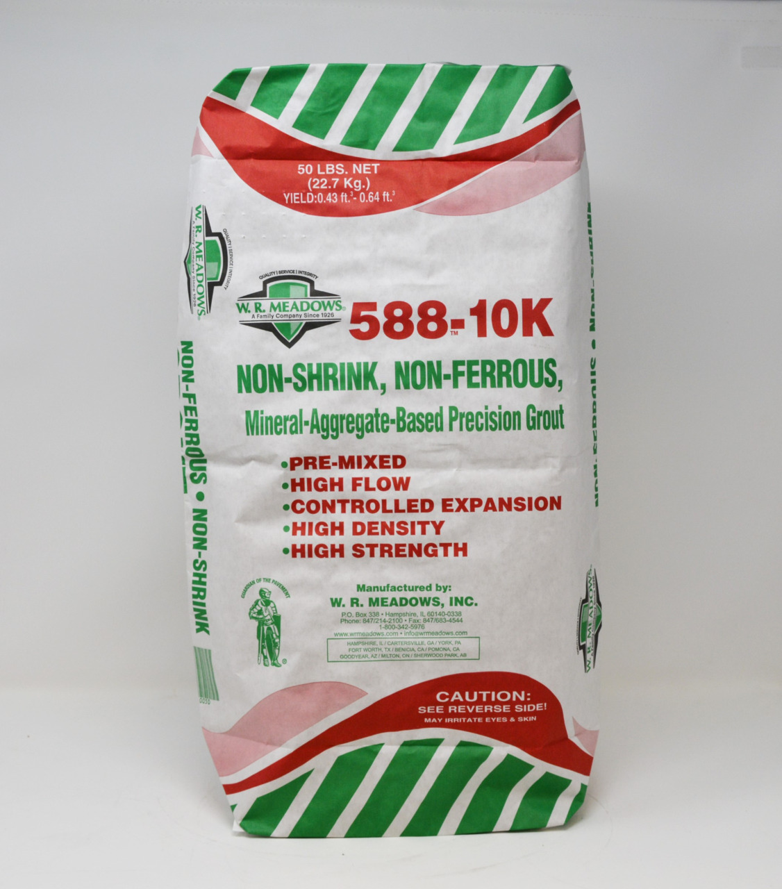 White Cap | W. R. MEADOWS 50Lb Bag 10K Non-Shrink Grout