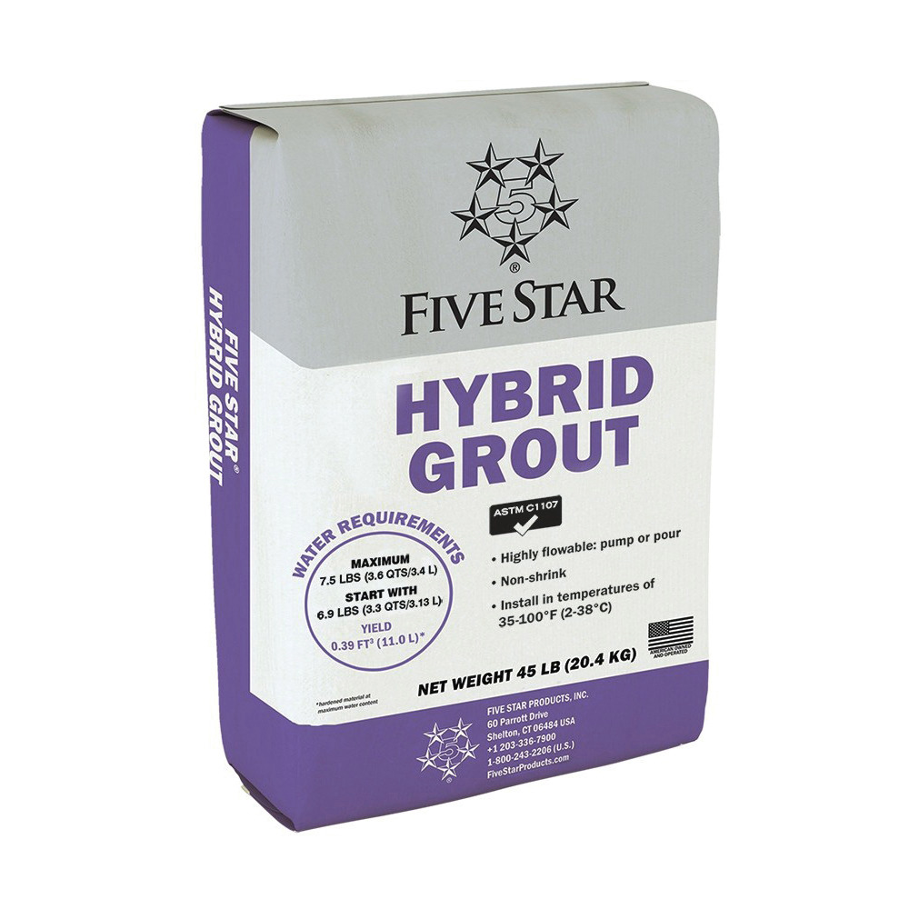 White Cap | Five Star 45 lb. Hybrid Grout