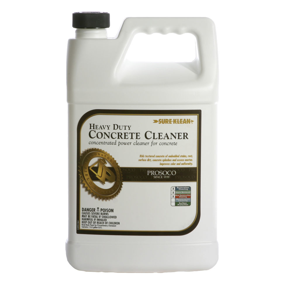 White Cap | PROSOCO Heavy Duty Concrete Cleaner Sure Klean 1 Gal.