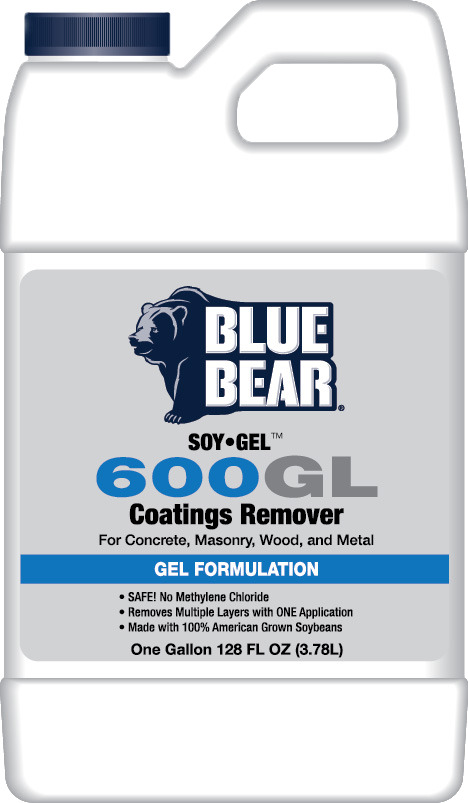 White Cap | Blue Bear 1 Gallon 600GL Coatings Remover