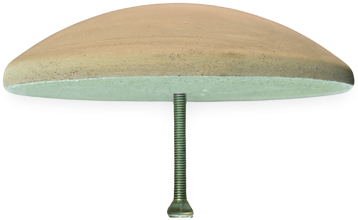 White Cap | TopGard 4" Pipe Bollard Cap