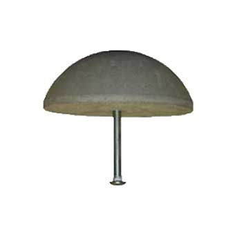 White Cap | TopGard 6" Pipe Bollard Cap