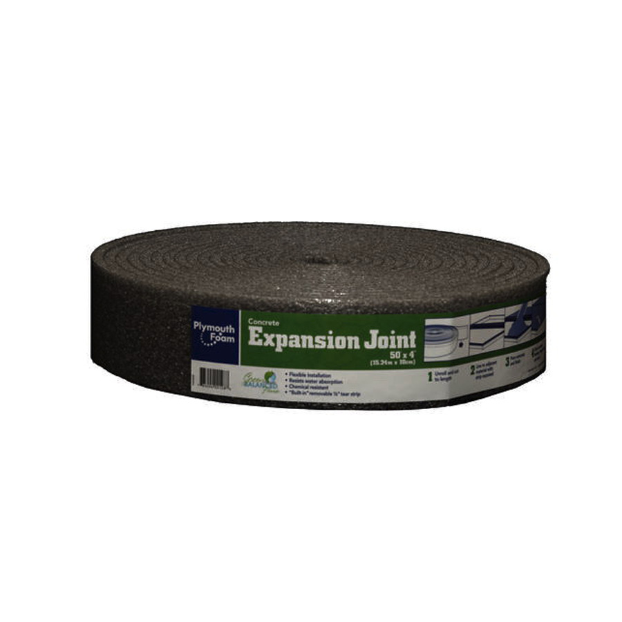 White Cap | 1/2 in. x 4 in. Foam Expansion Joint