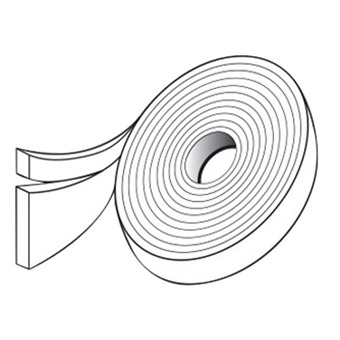 White Cap | Grip-Rite 5-1/2 in. x 50 ft. Foam Sill Sealer