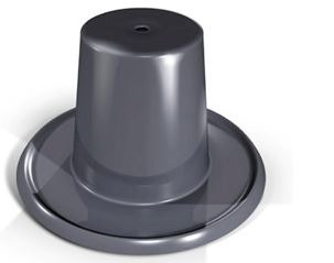 White Cap | Loveday Lumber 10' x 6" Polyethylene Plastic Drain Hat