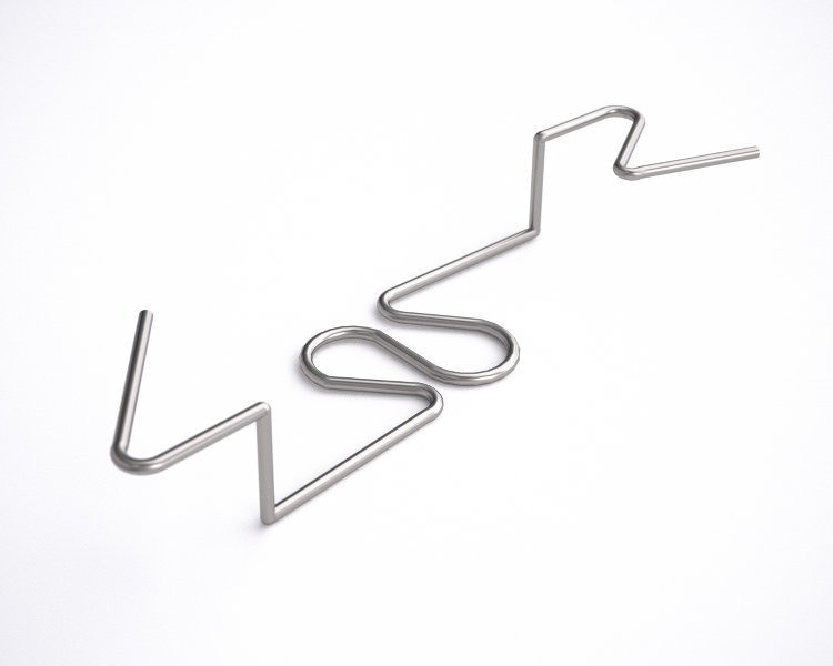 White Cap | Hohmann & Barnard Hot Dip Double Rebar Positioner for 8 in