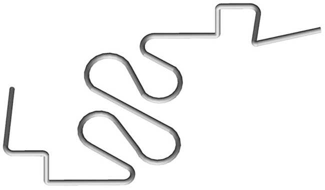 White Cap | Hohmann & Barnard Hot Dip Double Rebar Positioner for 8 in