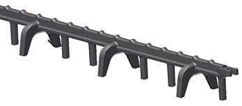 White Cap | Meadow Burke 1 in. x 5 ft. Tuff Plus Slab Bolster