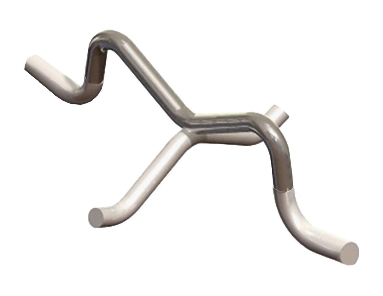 White Cap | Dayton Superior Individual High Chair 3In Plastic Dip