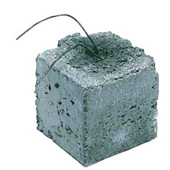 White Cap | 4" x 8" x 2" Dobie Brick