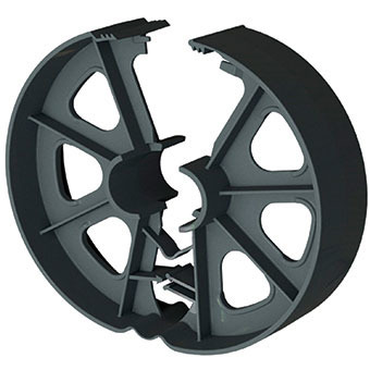 White Cap | Dayton Superior Bartender Rebar Foundation Wheel 3-7 3"