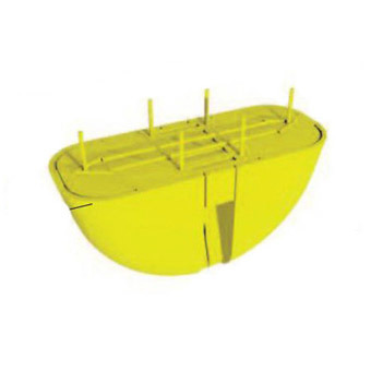 White Cap | Meadow Burke Plastic Void Cap 110/BX