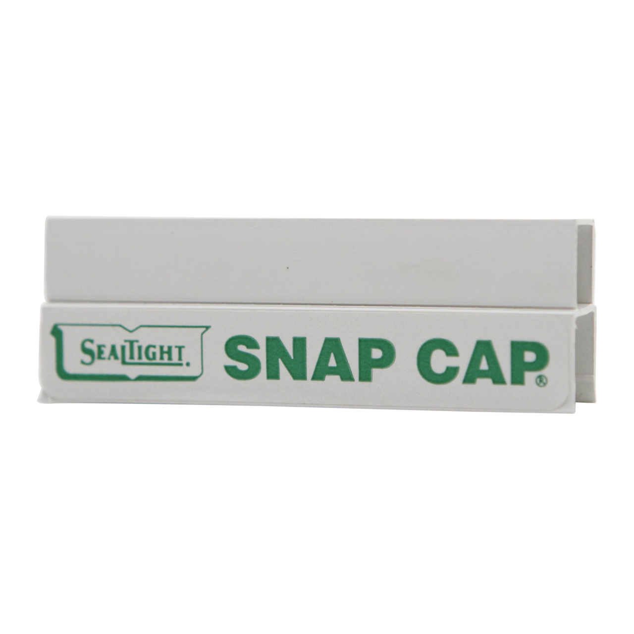 White Cap | 3/8In x 10Ft Snap-Cap Expansion Joint Cap