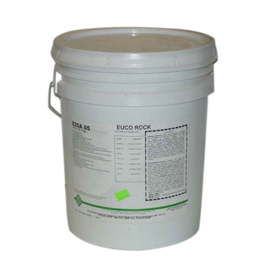 White Cap | Euclid Euco Rock 50 lb. Pail Gray Rapid-Setting Flowable Grout