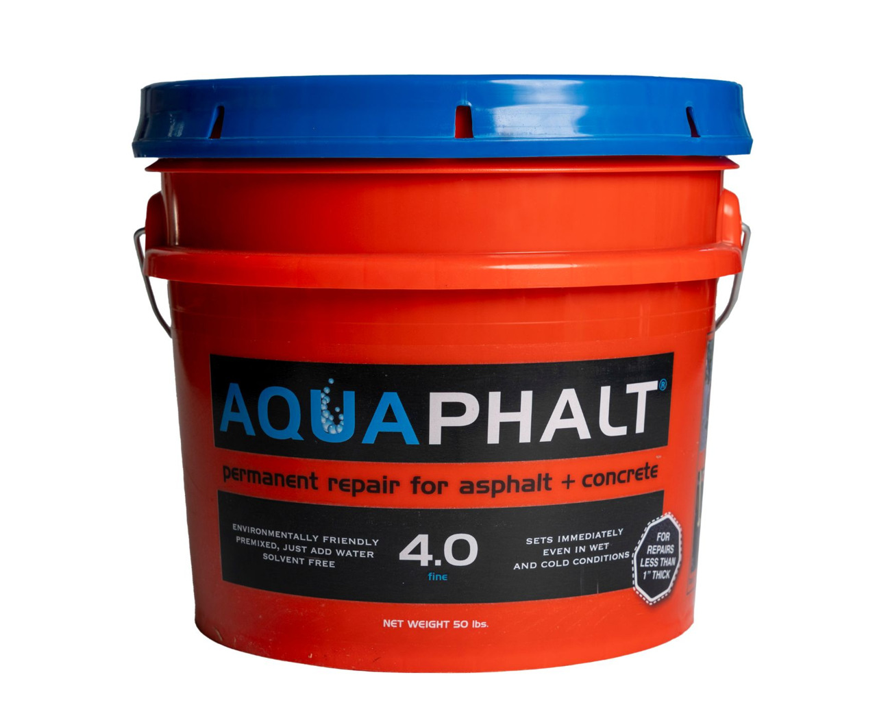 White Cap | Roadstone Aquaphalt 4.0 Asphalt Repair 3.5 gal. pail