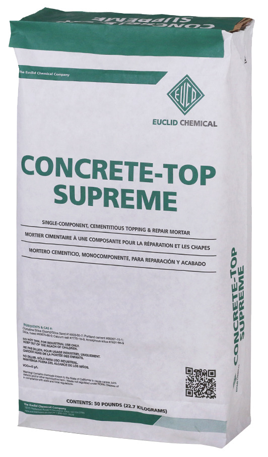 White Cap | 50Lb Concrete Top Supreme Euclid