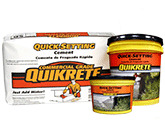 White Cap | Quikrete 50 lb. Bag Gray to Gray-Brown Quick-Setting Cement