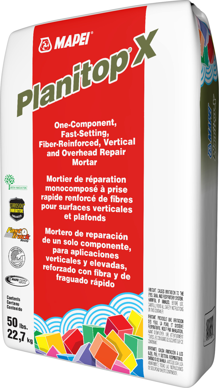 White Cap | MAPEI Planitop XS 50 lb. Bag Gray Vertical/Overhead Repair ...