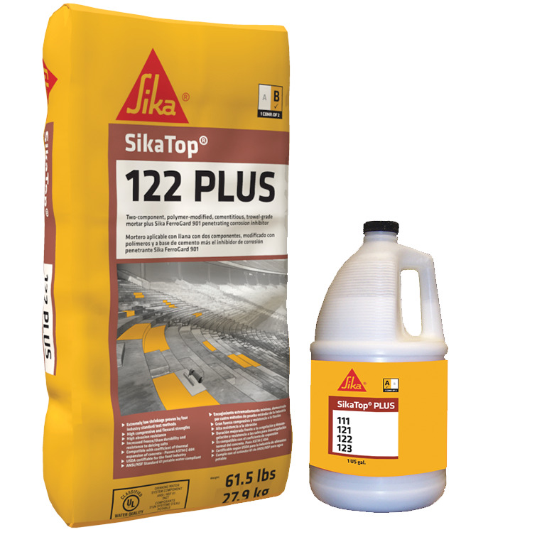 White Cap | Sika Sikatop 122 Plus 0.51 Cu Ft Repair Mortar Kit