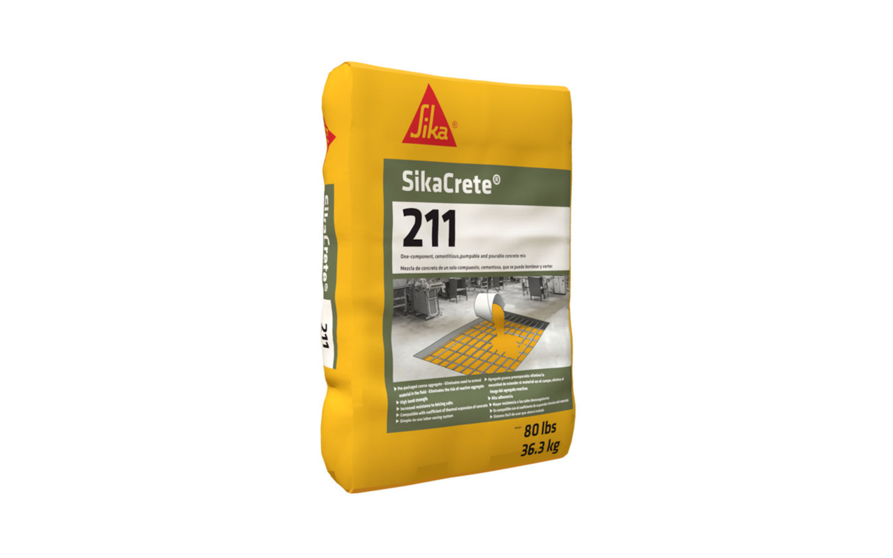 White Cap | Sika Sikacrete 211 Concrete Mix 80 lb.